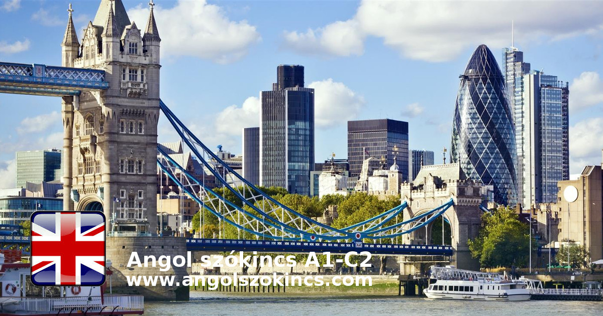 Angol szókincs A1-C2